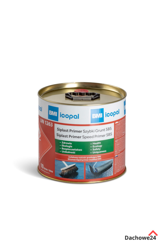 Icopal Siplast Primer Szybki Grunt SBS 10l. > BMI ICOPAL